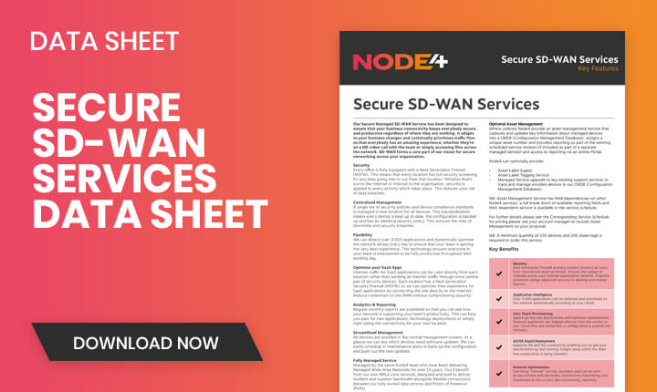 Secure SD-WAN Services - Node4