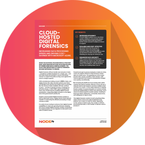 Cloud-Hosted Digital Forensics Datasheet | Node4